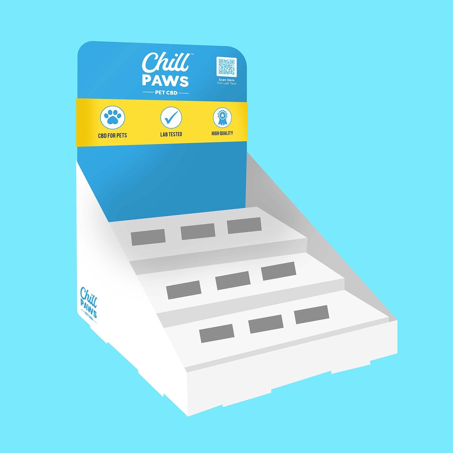 Display for Oils – Chill Paws - WHOLESALE